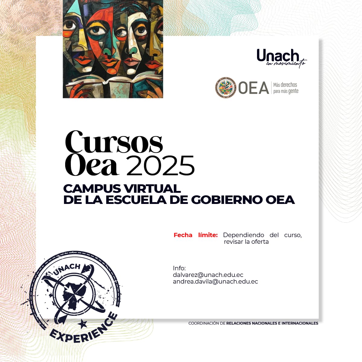 CURSOS OEA 2025 » Universidad Nacional de Chimborazo